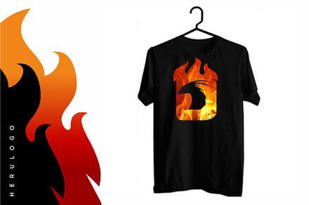 Phoenix Letter R, a Branding & Logo Template by herulogo