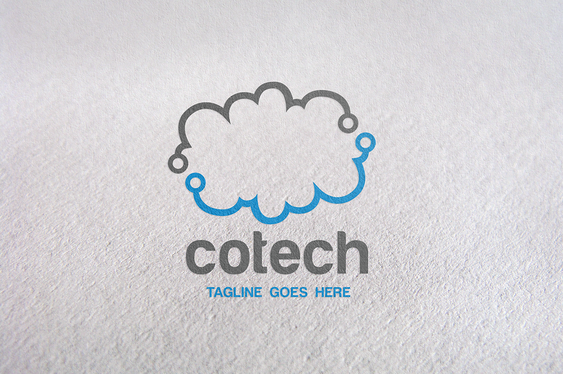 Cotech / Cloud Logo Template, a Branding & Logo Template by Design ...