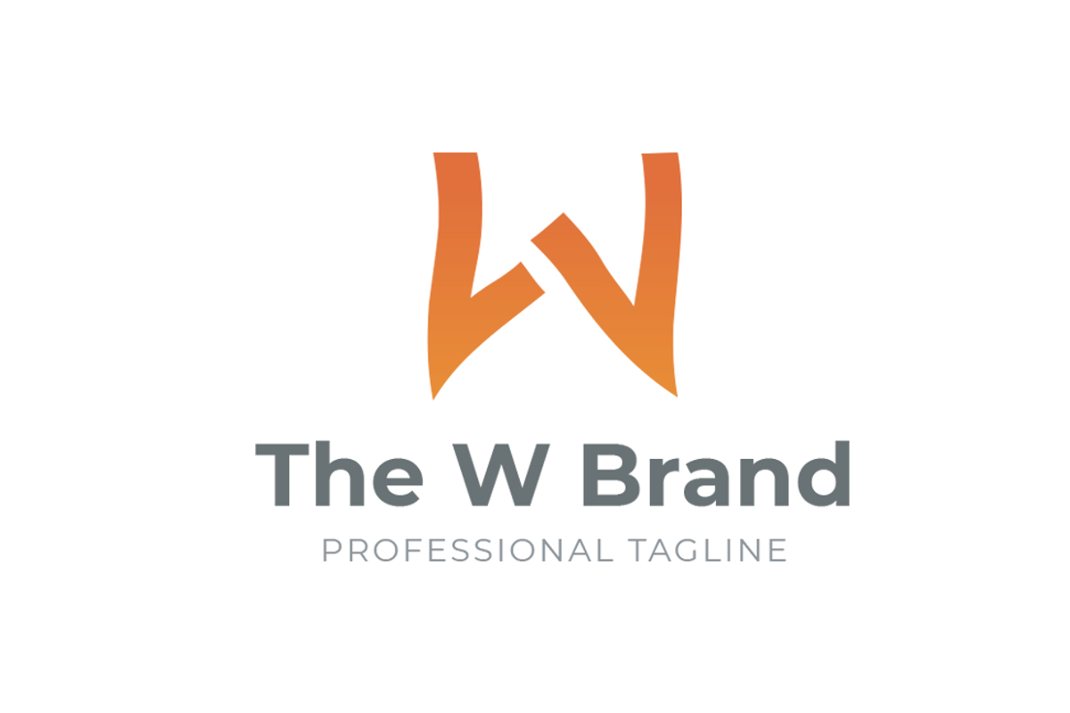 The W Brand, a Branding & Logo Template by Golden-Brand | Creative Market