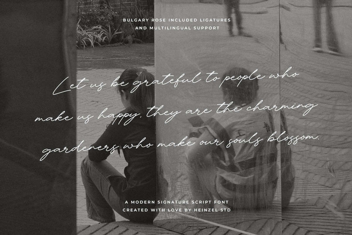 Bulgary Rose Signature Script Font
