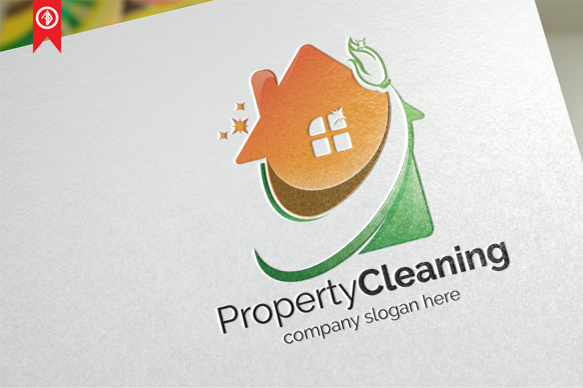 Property Cleaning - Logo Template, a Branding & Logo Template by Artha ...