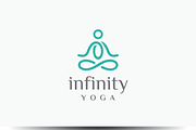 Infinity Yoga Logo, a Branding & Logo Template by yopie