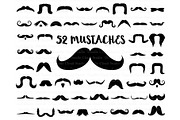 Mustaches SVG Files, Mustache SVG., an Illustration by Doodle Cloud Studio