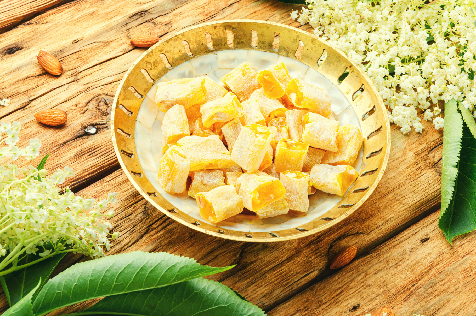 Turkish rahat lokum featuring sweet, turkish delight, and rahat lokum ...