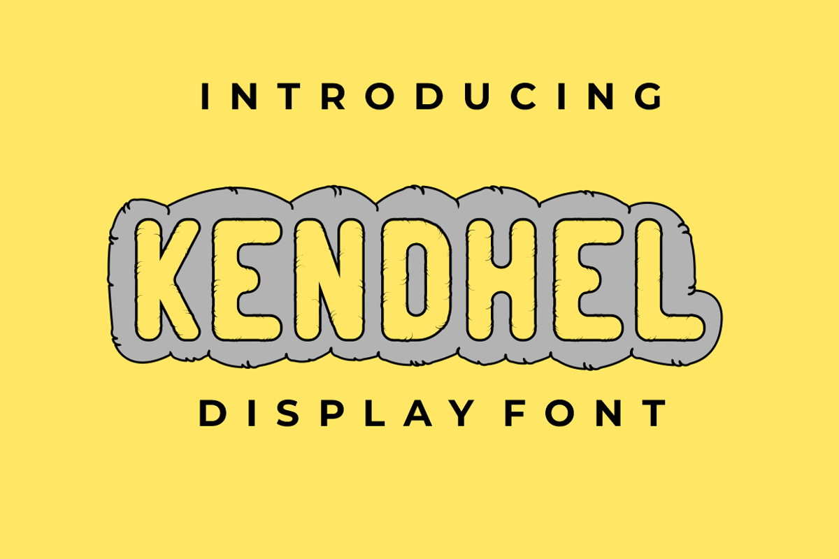 KENDHEL FONT, a Sans Serif Font by MaikoHatta