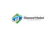 Diamond Market Logo Template, a Branding & Logo Template by Shahjhan