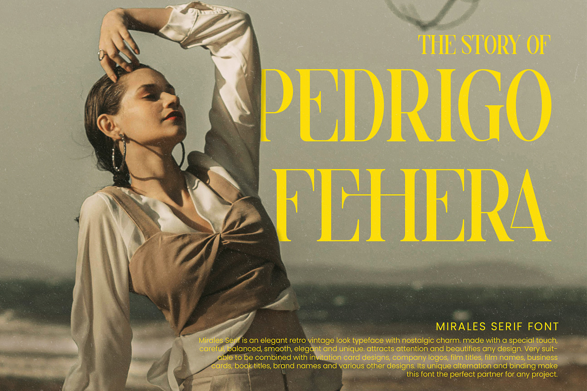 Mirales - Vintage Serif Font, a Serif Font by Idea Studio