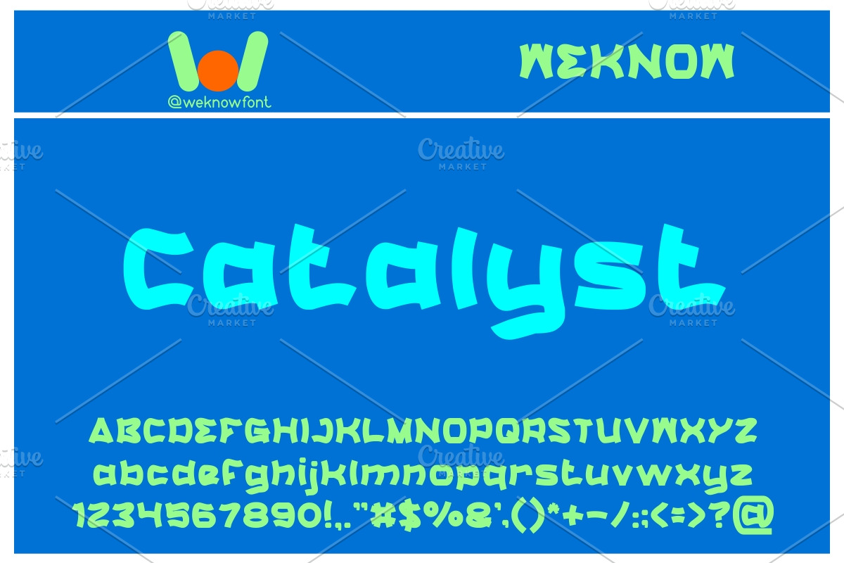 Catalyst font