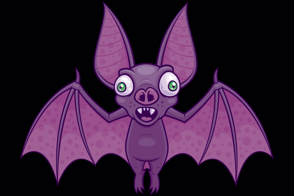 Wacky Vampire Bat, an Animal Illustration by Schwegel Illustration