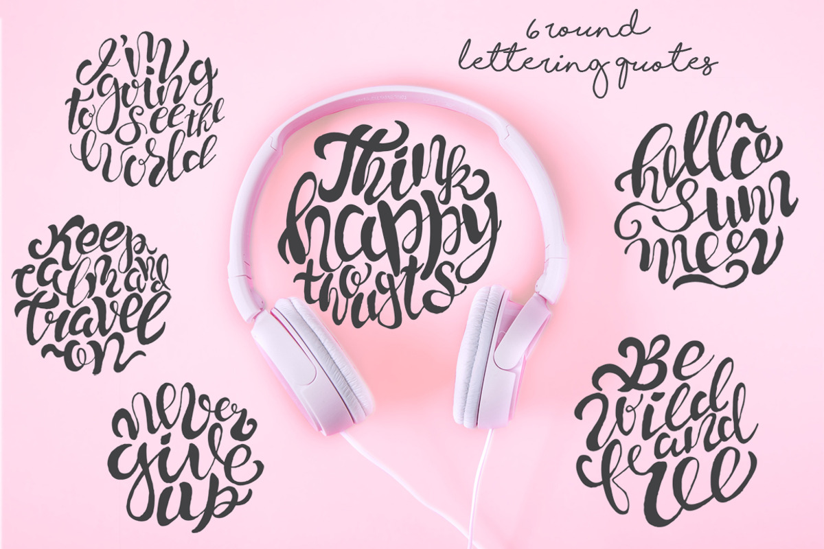 Hand drawn lettering quotes. DIY, an Illustration by Evgeniia