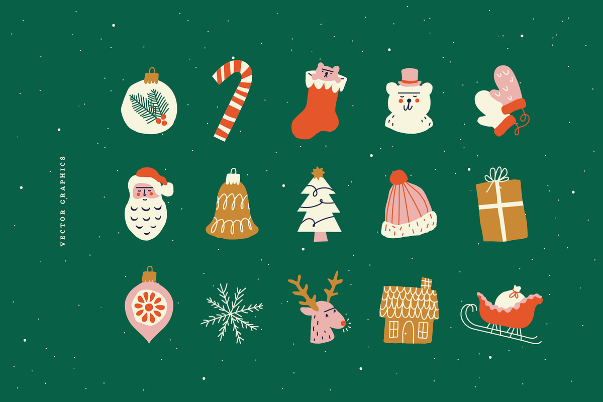 Christmas Graphics, a Decorative Illustration by averycro