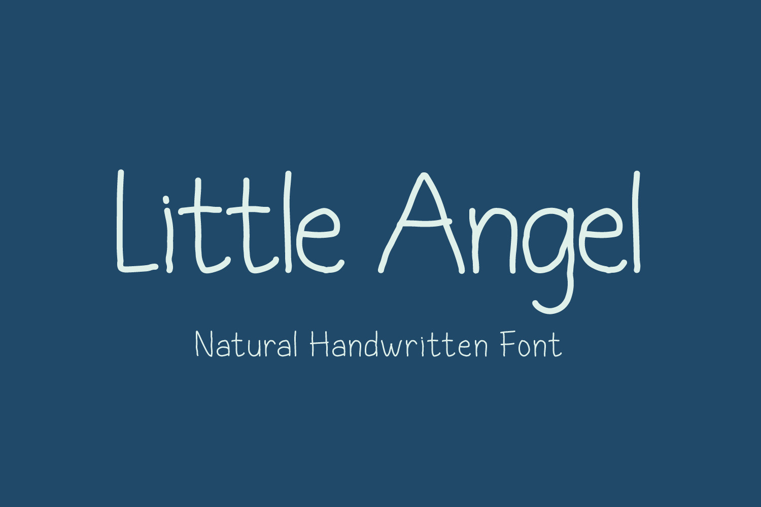 Little Angel, a Serif Font by sabrcreative