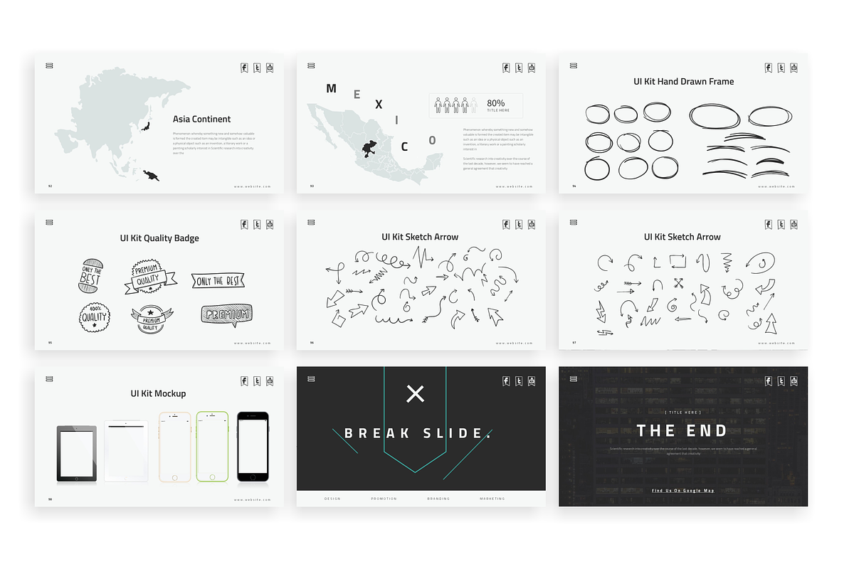 Doodles PowerPoint Template | Creative and Playful Slides for Engaging ...