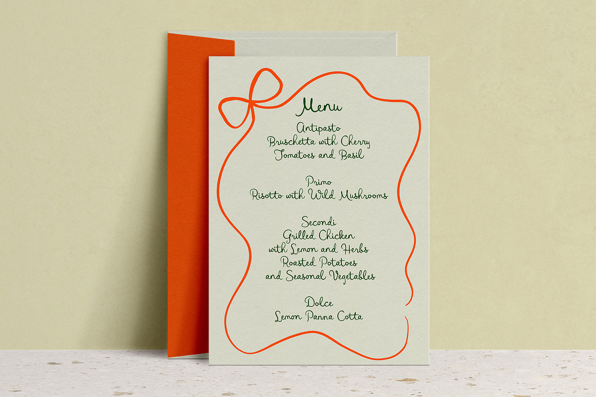 Mrs.Butler // Quirky Wedding Font, a Handwritten Font by PeachCreme