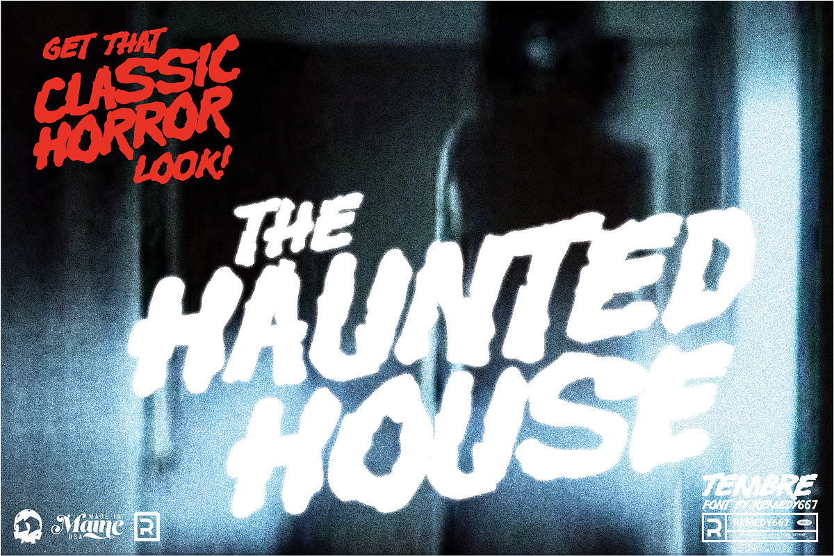 Tembre - Horror Font