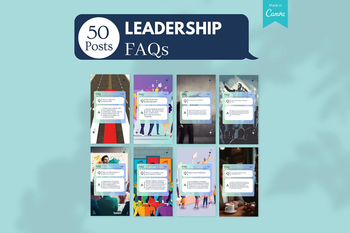 Leadership Social Media Templates