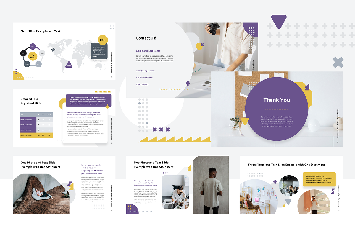 Geometric - PowerPoint Template, a Presentation Template by chio.design ...