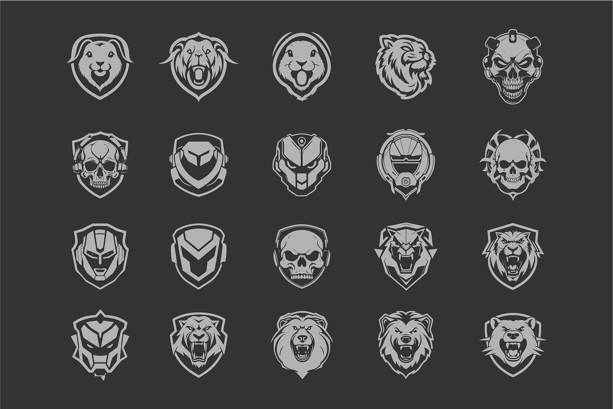 200 Mascot Shape, an Object Graphic by Revorklabs