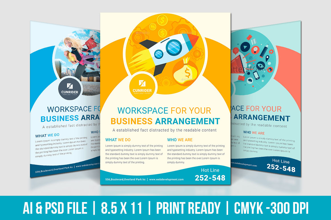 Digital Marketing Flyer, a Flyer Template by Dotnpix