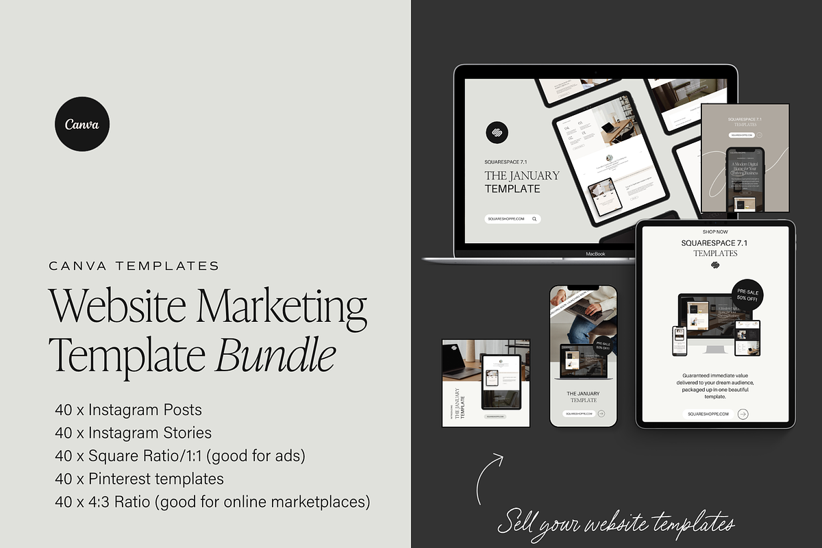 Website Marketing Template Bundle