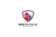 Shield House Logo, a Branding & Logo Template by BrandSemut