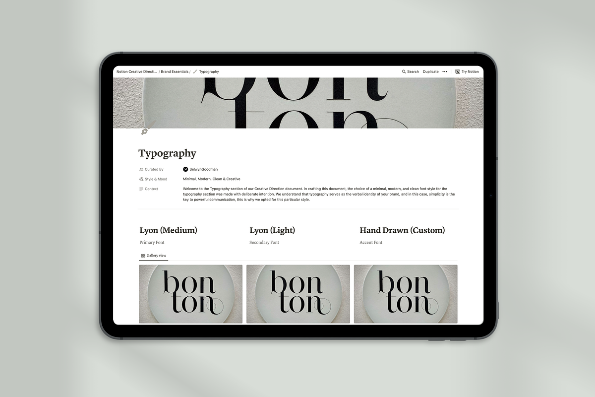 All-In-One Notion Branding Kit | Creative Market