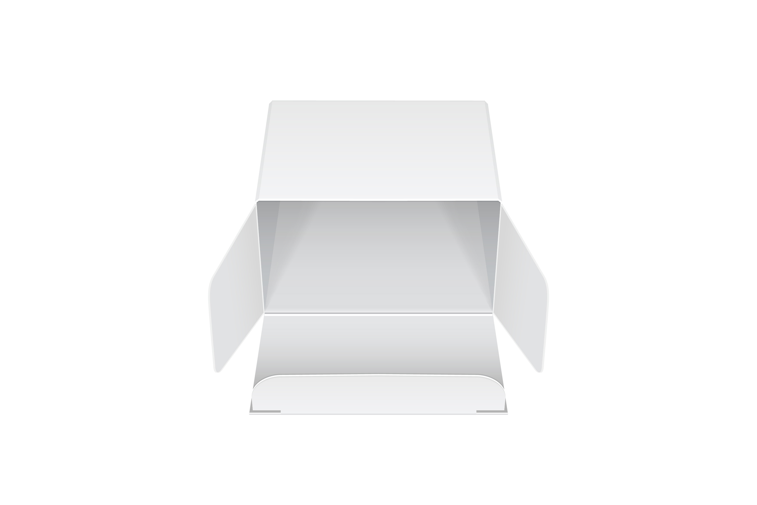Realistic White Package Box Opened, a Merchandise Mockup by Sunny ...