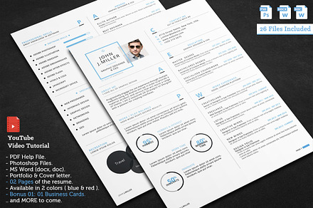 Power CV, a Resume Template by CodePower