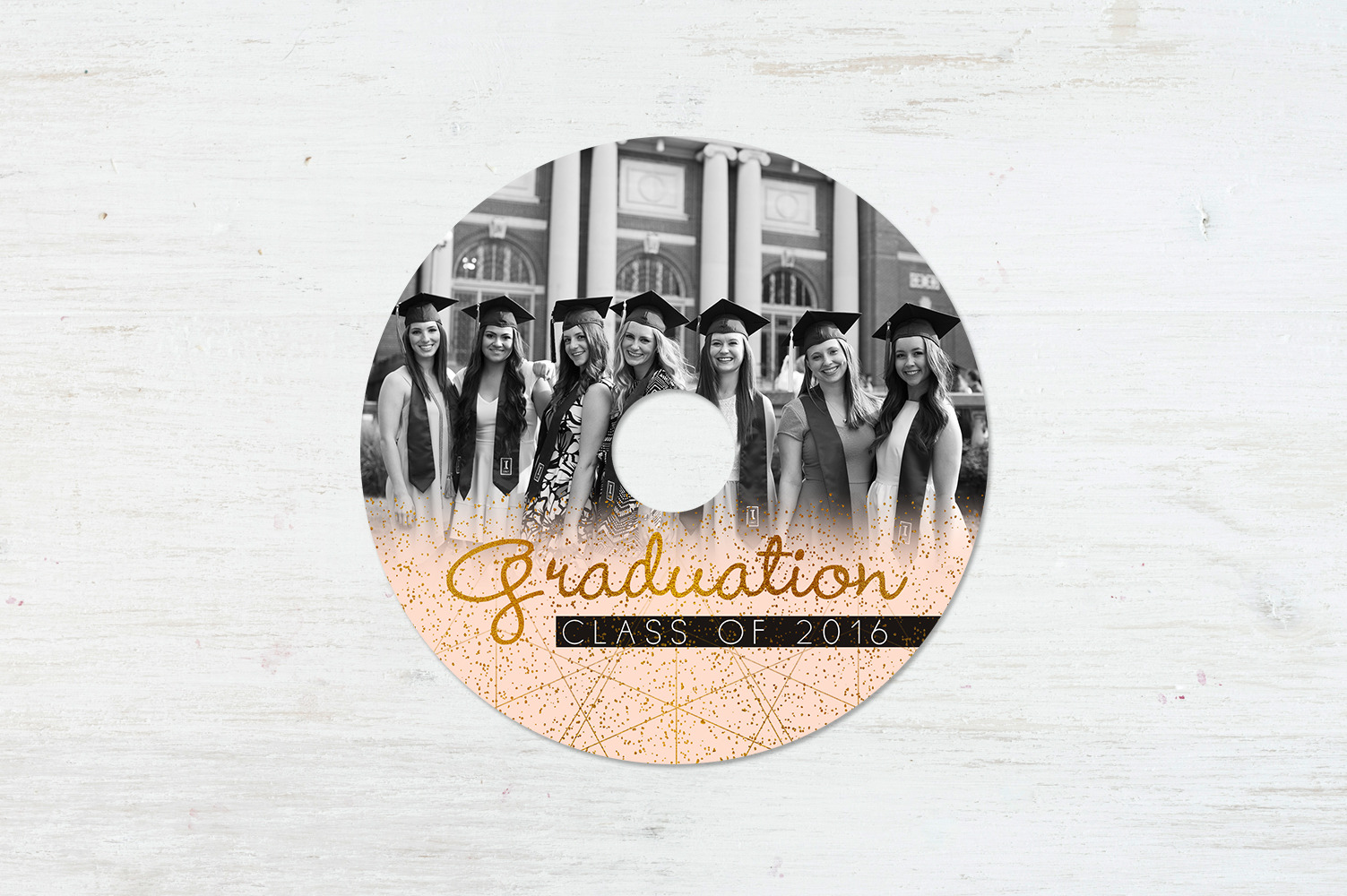 CD Label Templates | Graduation Day, a Stationery Template by Sleeklens ...