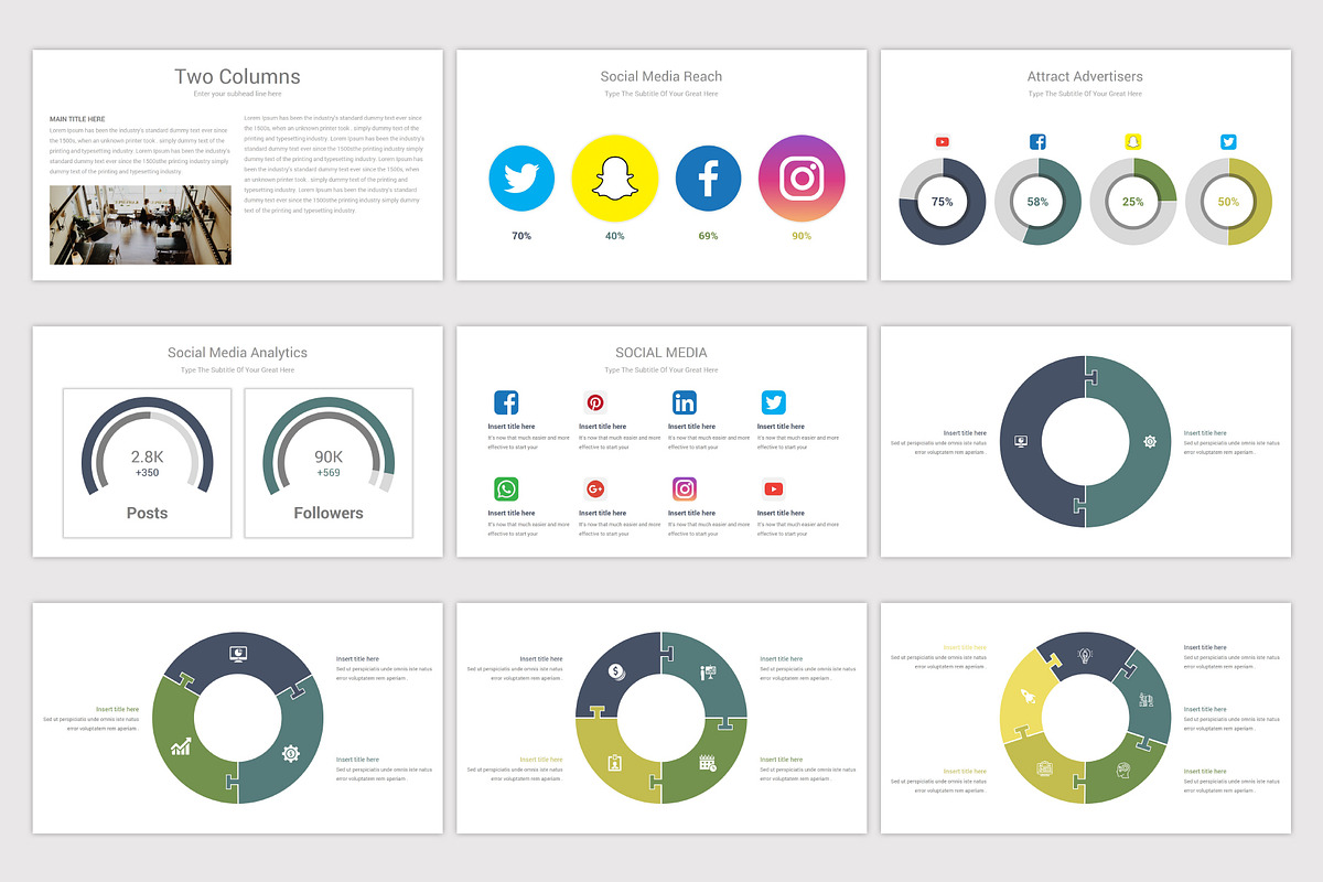 Power Edge PowerPoint Template, a Presentation Template by SlideOne