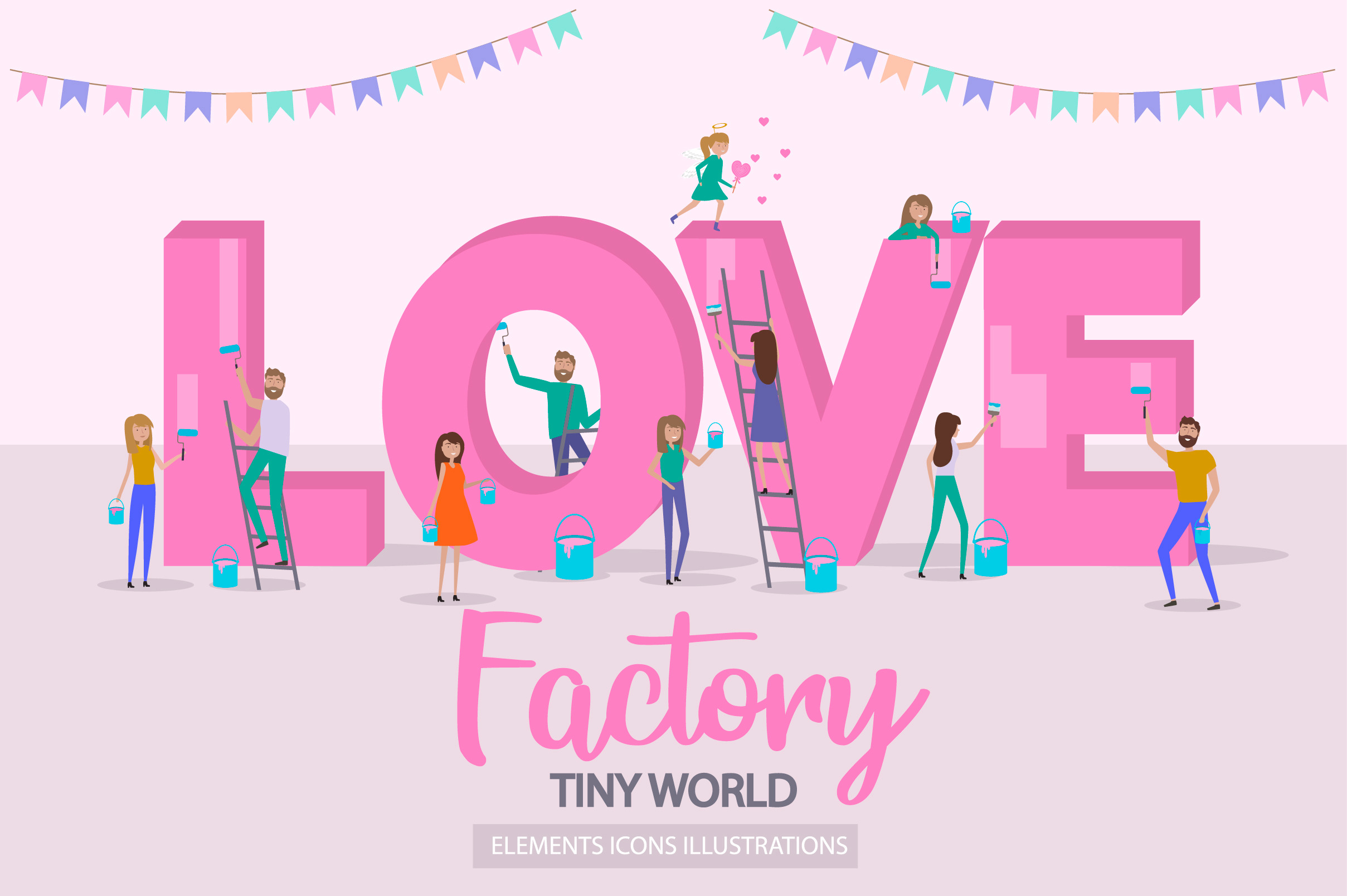 Love Factory, a Person Illustration by Mio Buono