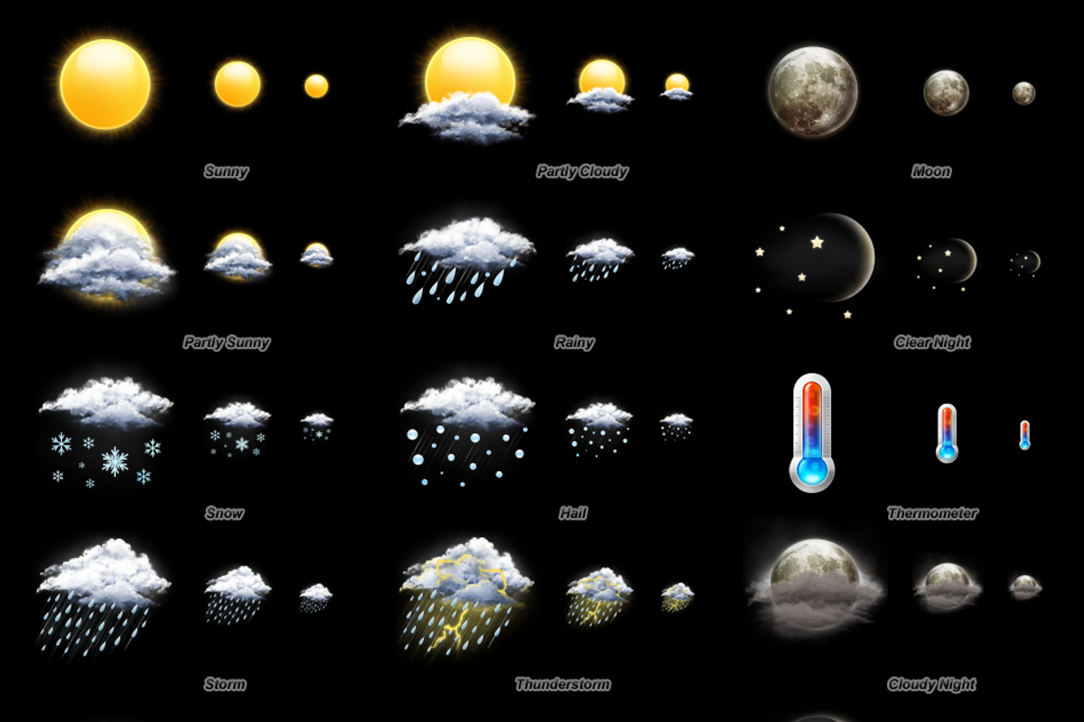 Weather Icon Set, an Icon by Web Icon Set