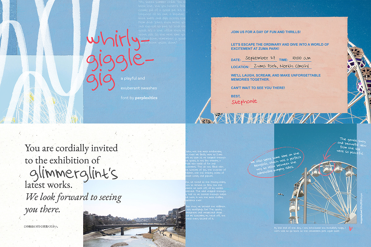 School Series Handwritten Font Bundle