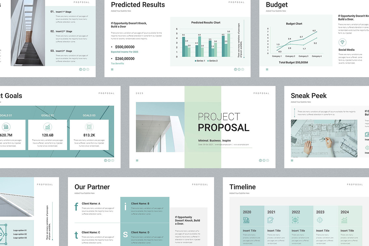 Project Proposal Presentation Design, a Presentation Template by ...