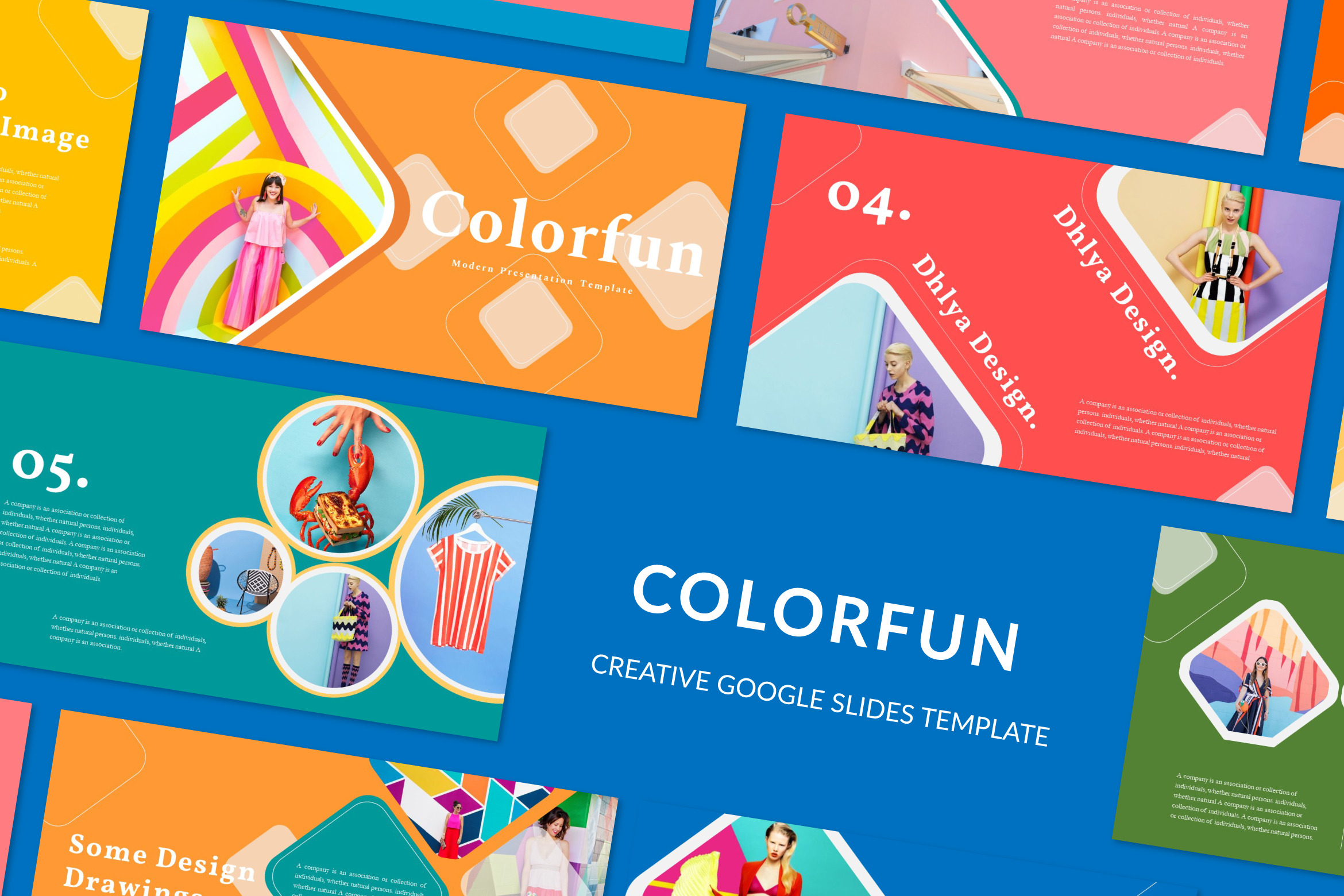 Colorfun - Google Slides Template, a Presentation Template by ...