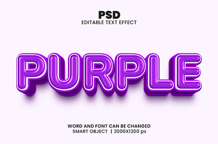 Editable 3D 2022 Text Effect Bundle | Brushes & More ~ Creative Market