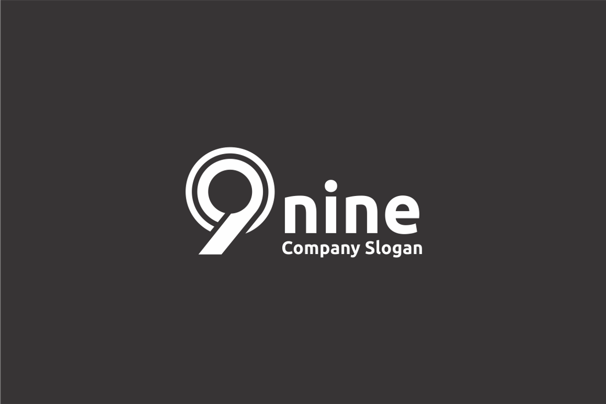 Nine Logo, a Branding & Logo Template by Metrolinevision
