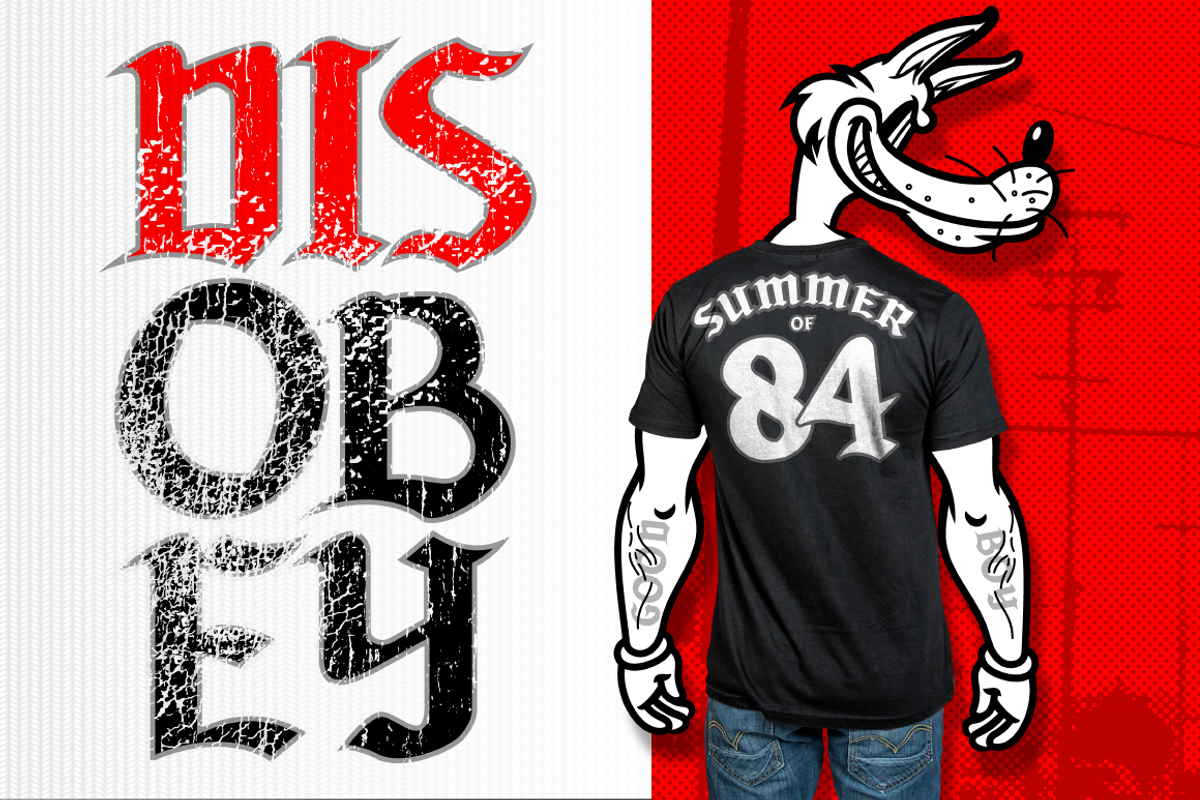 Ole Ingrish Font, a Blackletter Font by PixelMoshpit