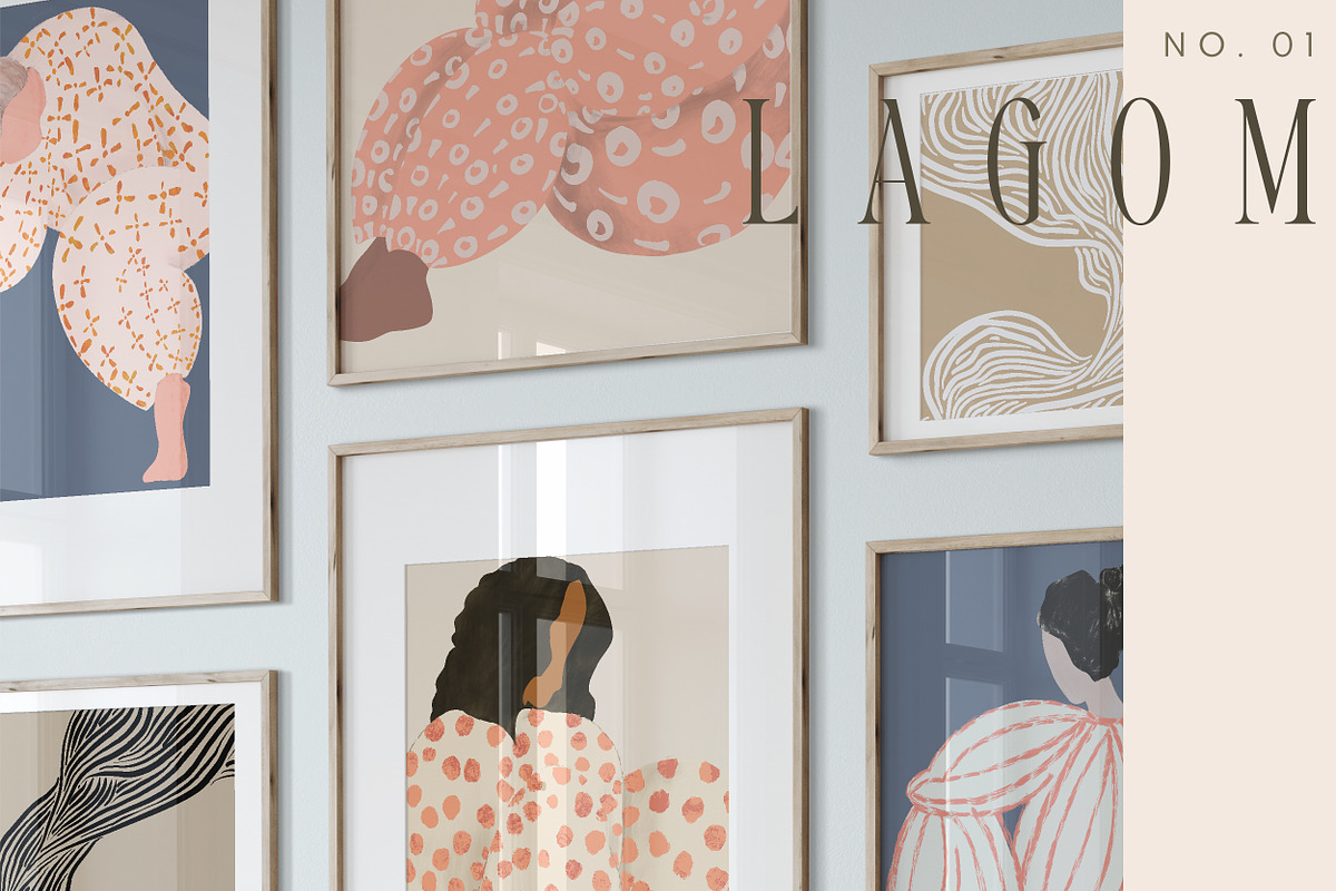 Design Trend Graphics & Poster Bundle