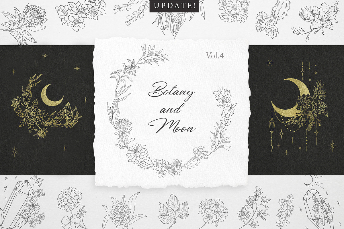The best of the Line Art BUNDLE., a Decorative Illustration by Designwork