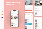 Room Booking Mobile App UI Kit, an UI Kit Template by uicube