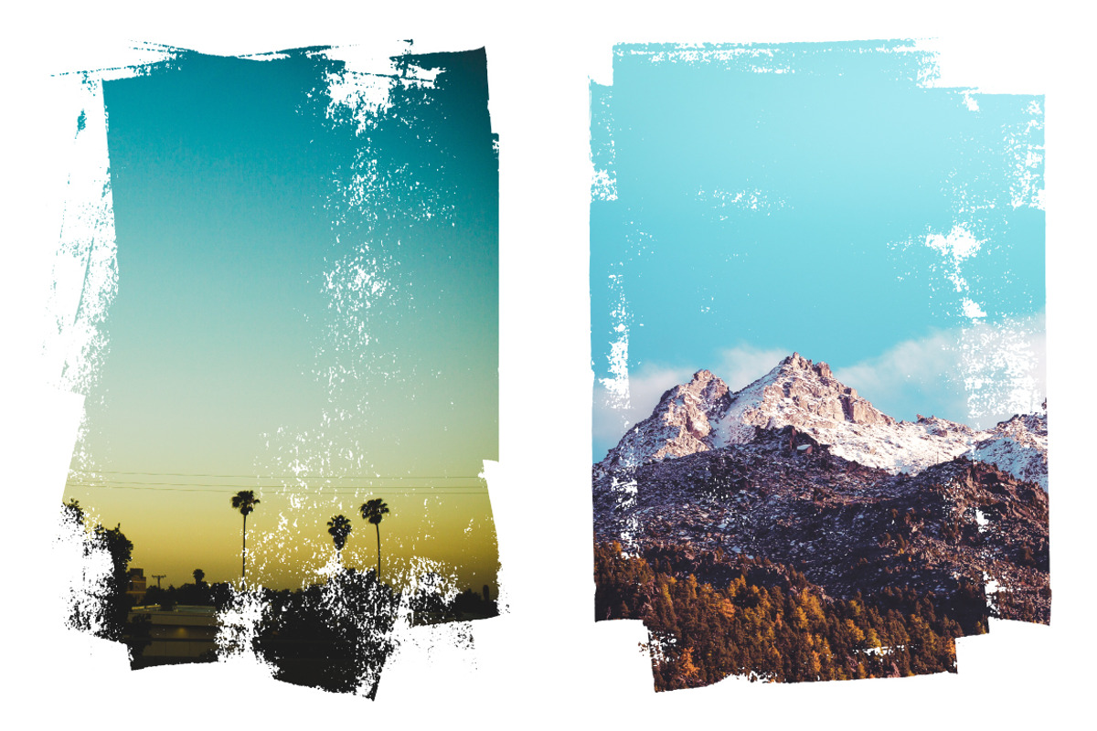 Dry Ink Textures - Vector & PNG, a Texture Graphic by Offset