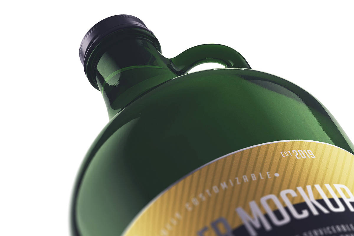 Growler Bottle Mockup, a Product Mockup by HexenDesigns
