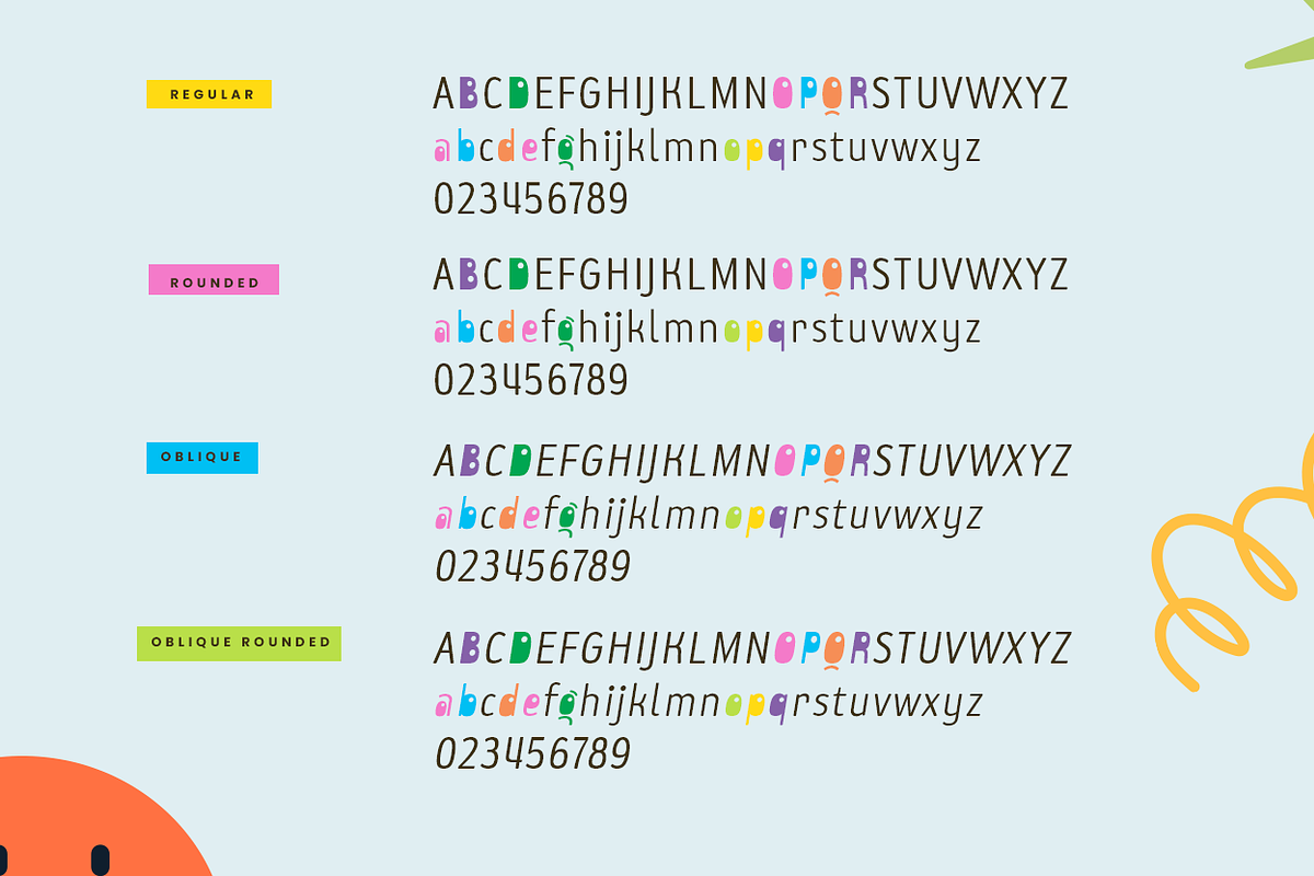 UT Ayonah - A Playful Display Font