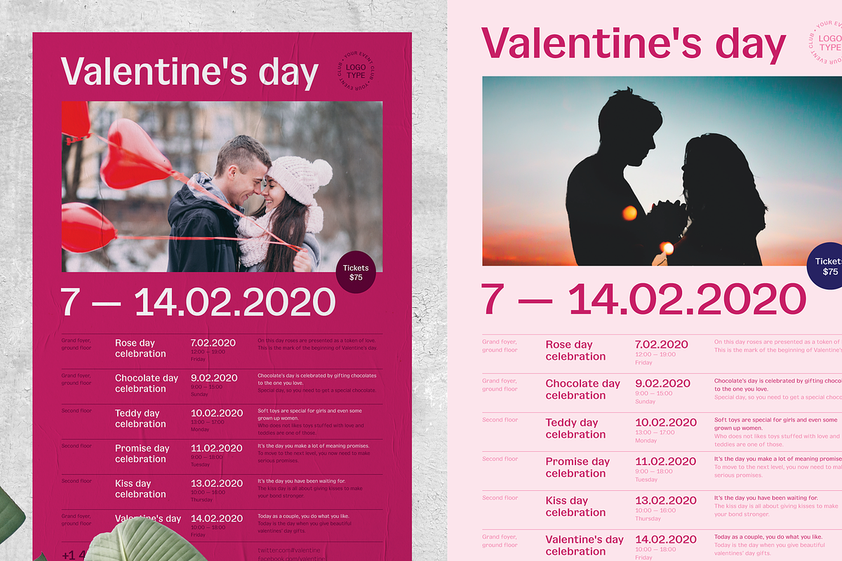 Conference Event Schedule Poster, a Flyer Template by EDT.Graphics ...