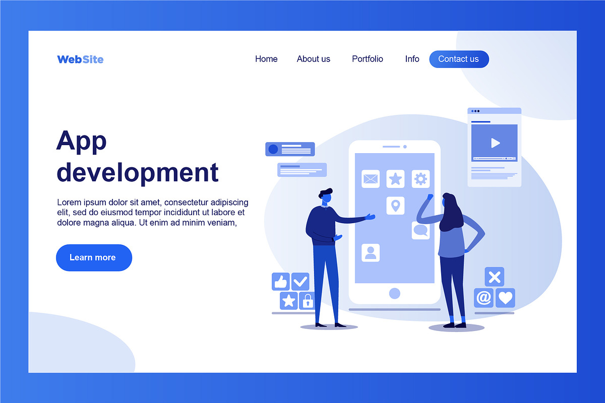 Set of Web development templates, a Templates & Theme by Juliart