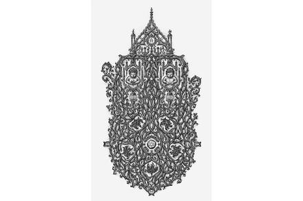 Architectural plan, an Illustration by Elymas