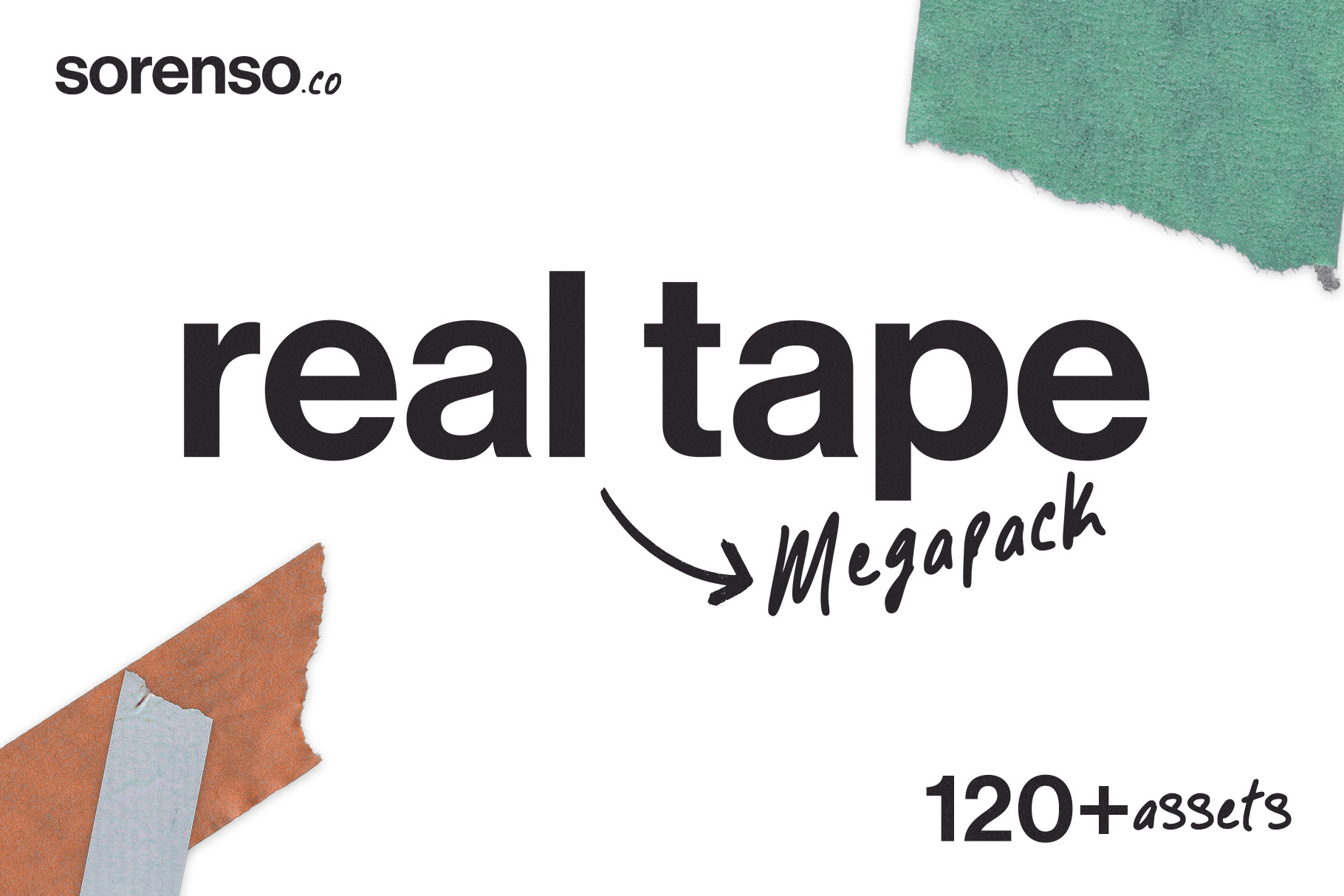 real tape megapack - 120+ assets, an Object Graphic by sorenso.co