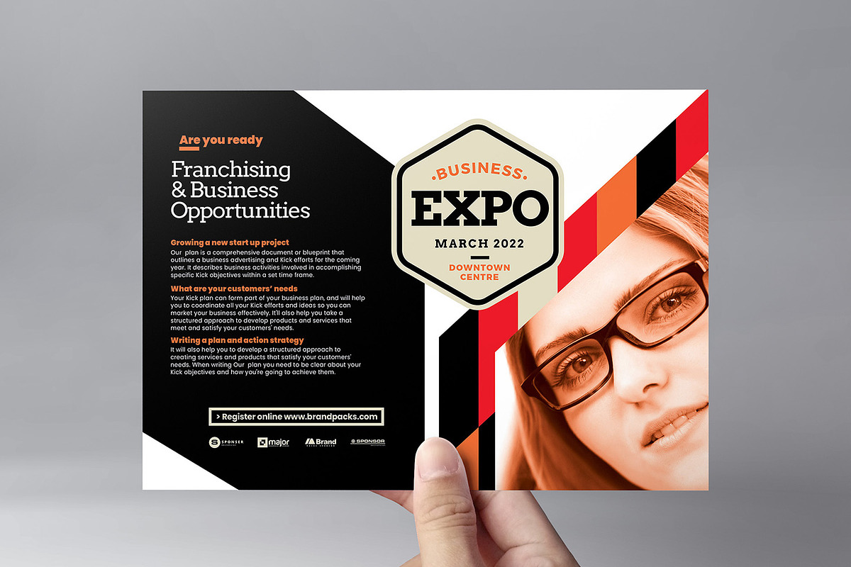 Business Event Flyer Template, a Flyer Template by BrandPacks