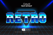 Text Effect Retro Style, a Layer Style Add-On by Mockmenot
